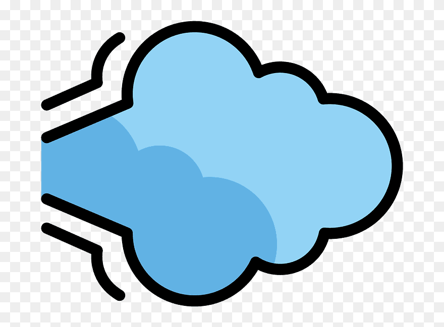 Dashing Away Emoji Clipart - Png Download (#5502637) - PinClipart