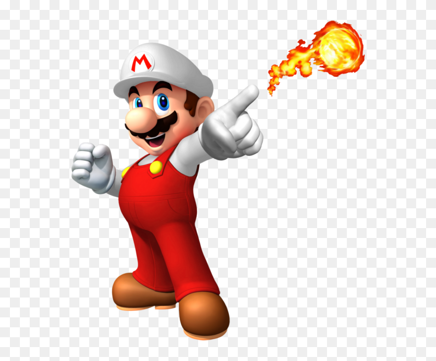 Super Mario Fire Suit Clipart (#5503378) - PinClipart
