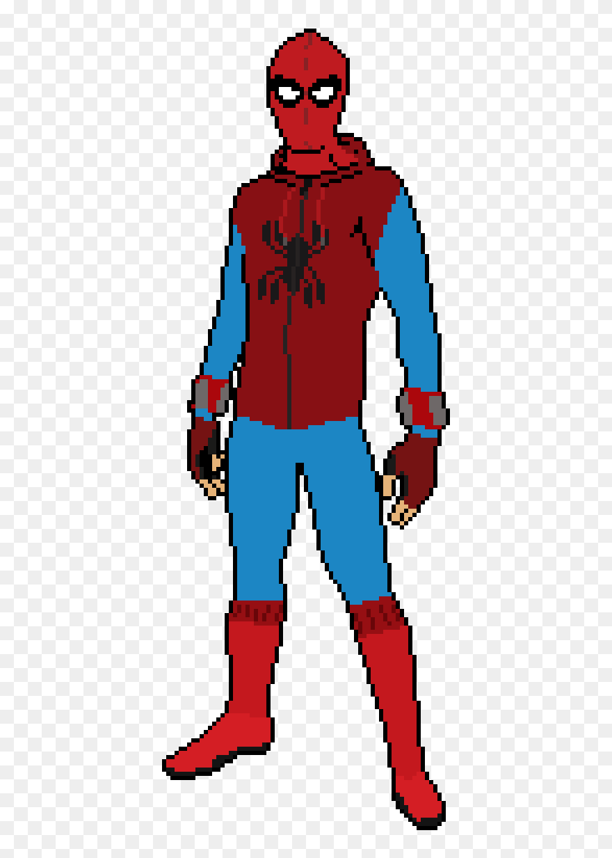 Download Spider Man Homecoming Homemade Suit Drawing , Png - Spider Man ...