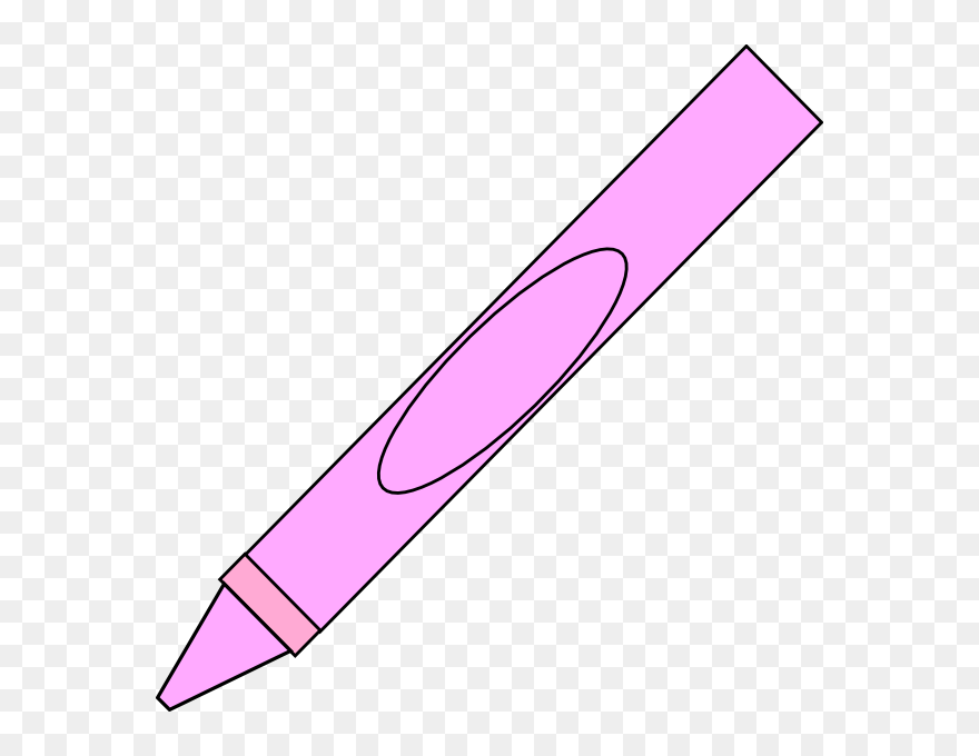 Thumb Image - Pink Crayon Clip Clipart - Png Download (#5507199 ...