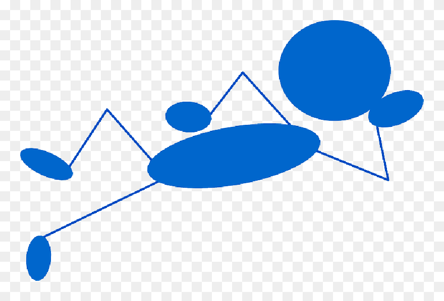 Download Transparent Guy Sleeping Clipart - Stick Figure Laying Down ...