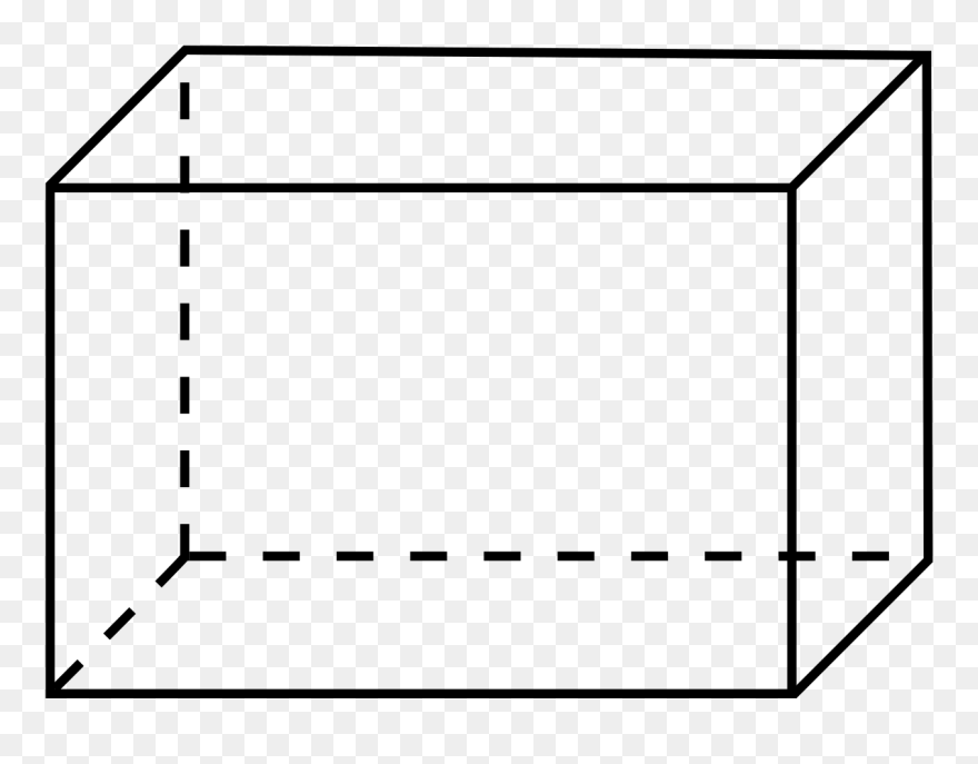 Cuboid Clip Art Black And White - Png Download (#5511258) - PinClipart