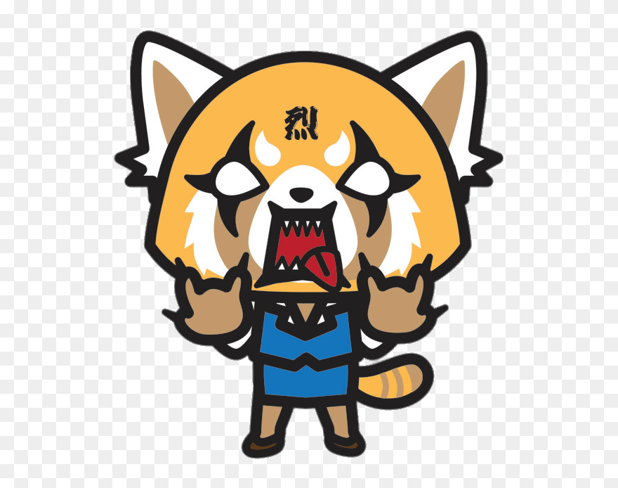 Aggretsuko - Aggretsuko Face Clipart (#5513685) - PinClipart