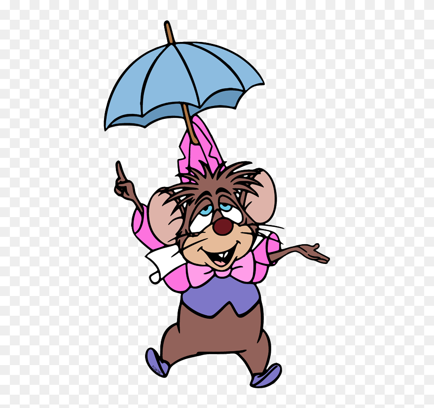 Alice In Wonderland Dormouse With Umbrella Clipart (#5515157) - PinClipart