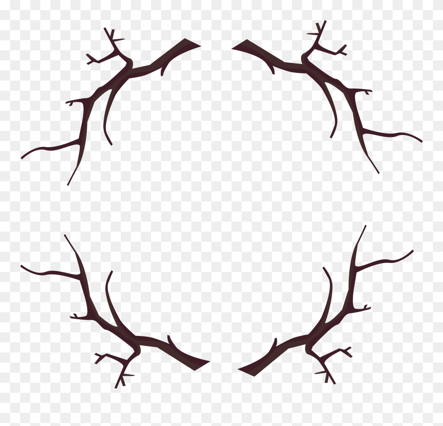 Download Branch Wood Frame Png Download - Vektor Ranting Bingkai Png ...