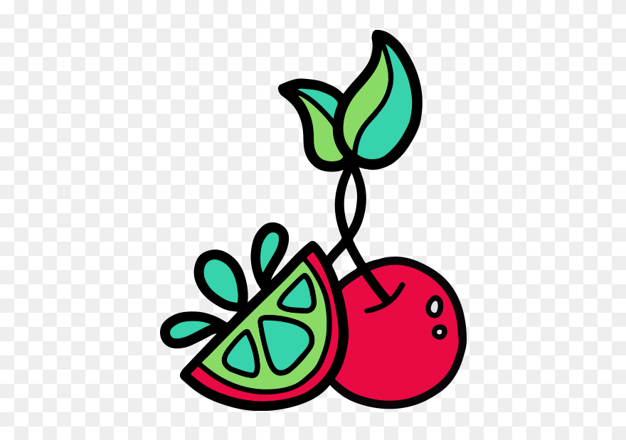 Cherry Lime Pin - Summer Salt Cherry Lime Clipart (#5517595) - PinClipart