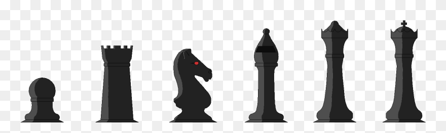 Download Chess Pieces Set - Chess Pieces 2d Png Clipart (#5522270 ...