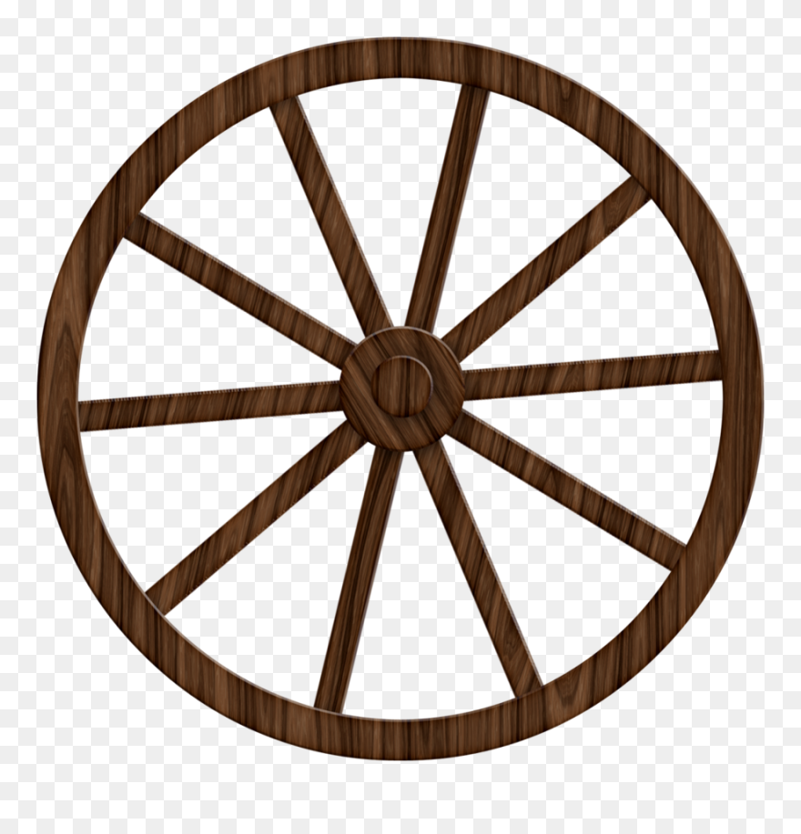 Download Wild West Clipart Wheel - Roda De Carroça Png Transparent Png ...