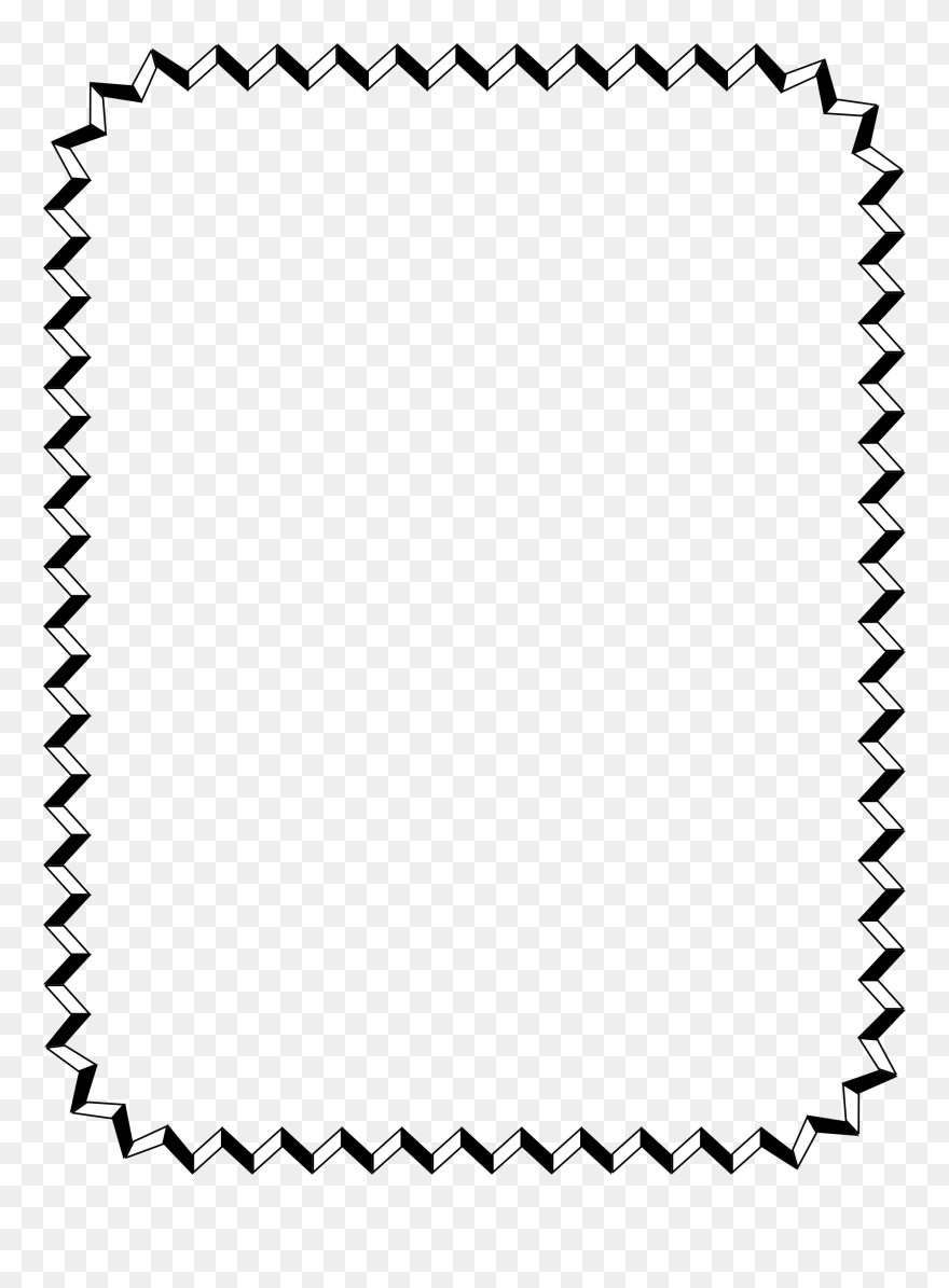 Black And White Page Borders Clipart (#5530164) - PinClipart