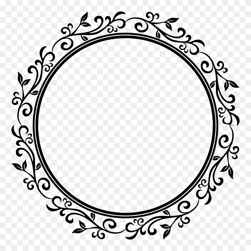 Line Art,circle,art - Circle Clipart (#5530630) - PinClipart