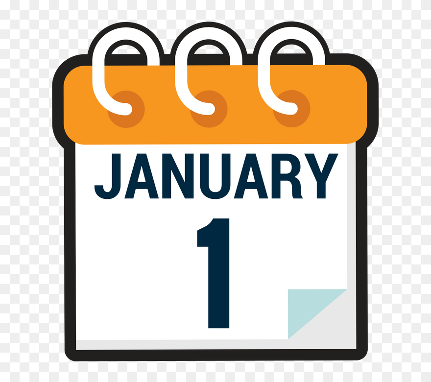 Transparent Calender Icon Png - January Calendar Icon Png Clipart ...