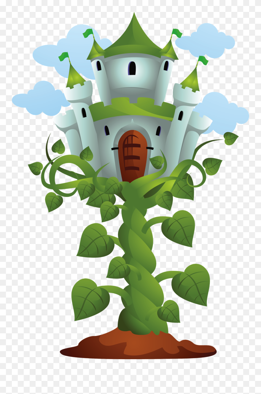 Download Beanstalk Drawing Jack Climbed - Beanstalk From Jack And The ...