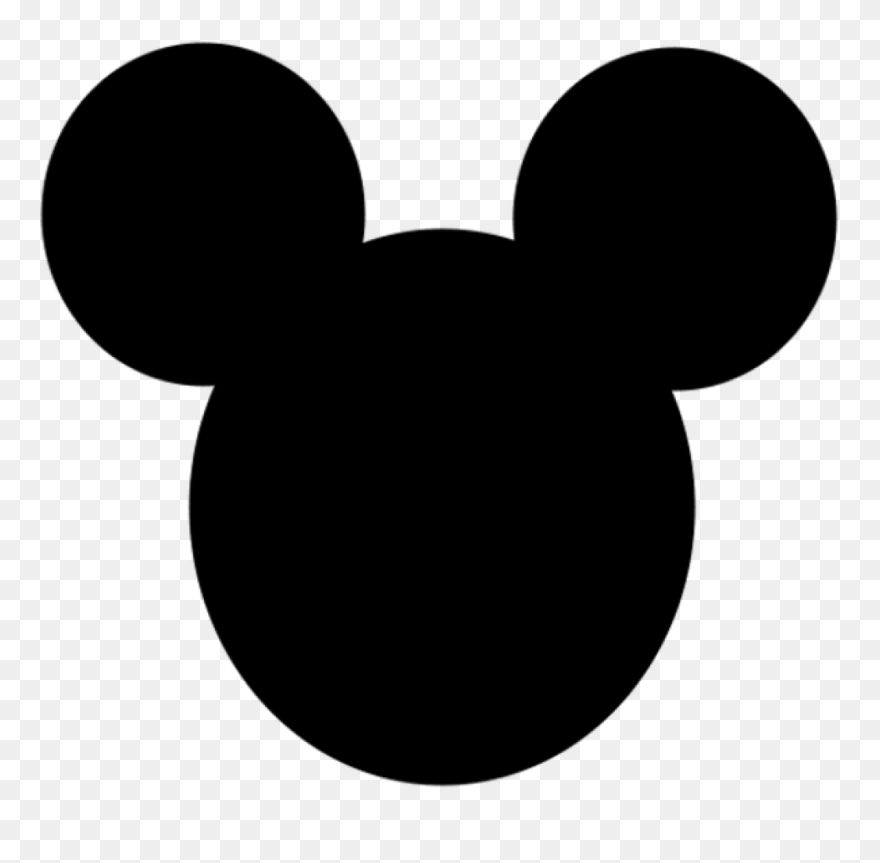 Download Mickey Mouse Silhouette Transparent Background - Mickey Mouse ...