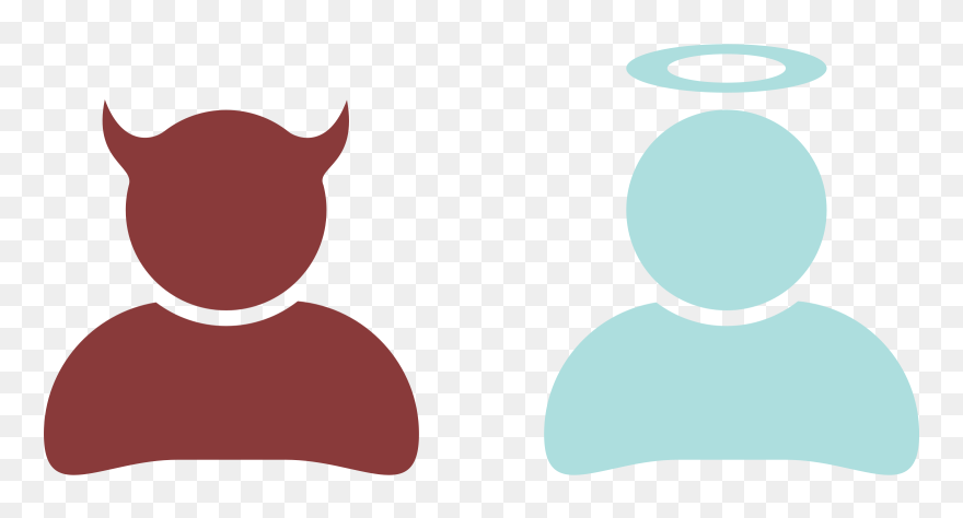 Download Good And Evil - Good Vs Evil Clipart - Png Download (#5541741 ...