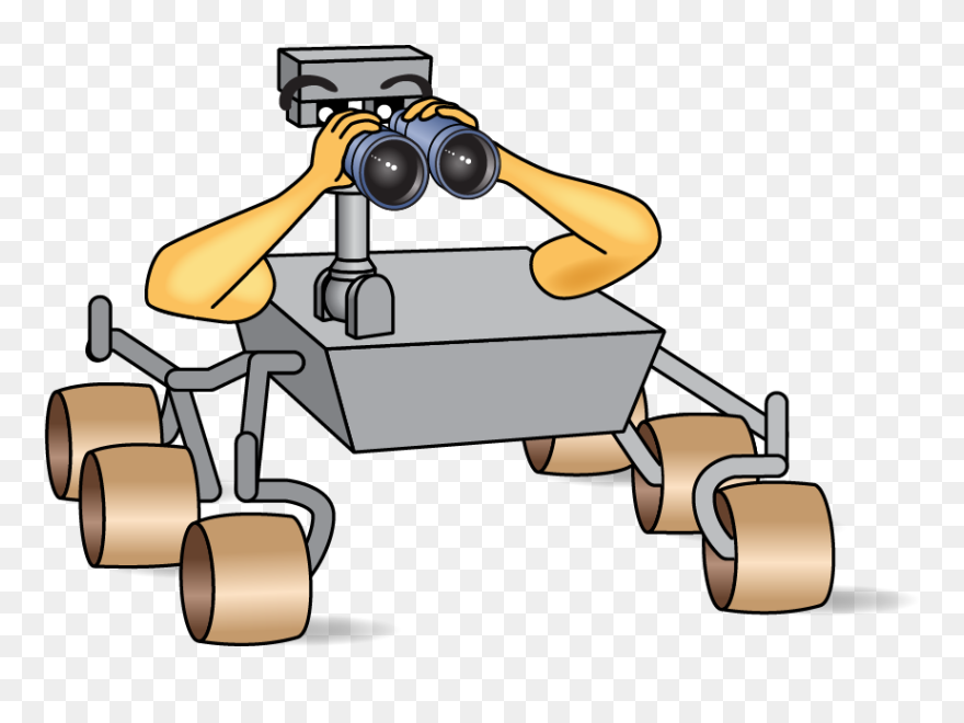 Mars Clipart Rover - Cartoon - Png Download (#5541947) - PinClipart