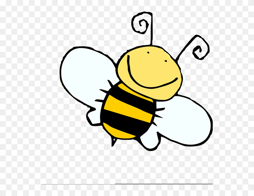 Spelling Clipart Vector - Transparent Background Bee Clipart - Png ...