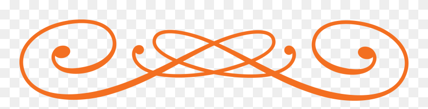 Orange Decorative Line Png - Orange Decorative Clip Art Transparent Png ...