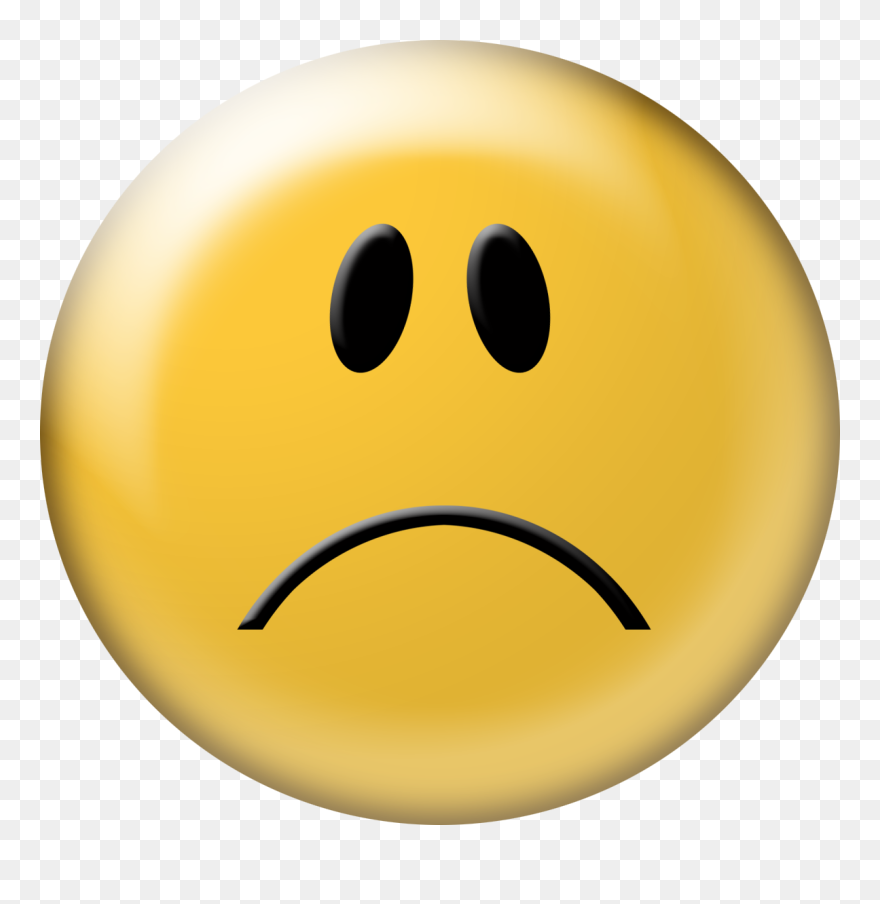 Download Smiley Frown Emoticon Clip Art - Laman Mahkota Istana Bukit ...