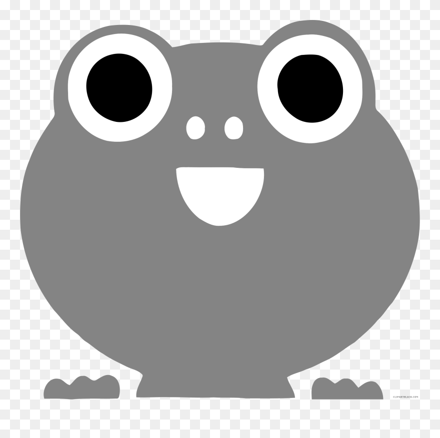 Download Frog Clipartblack Com Animal - Emoji Katak Png White Black ...