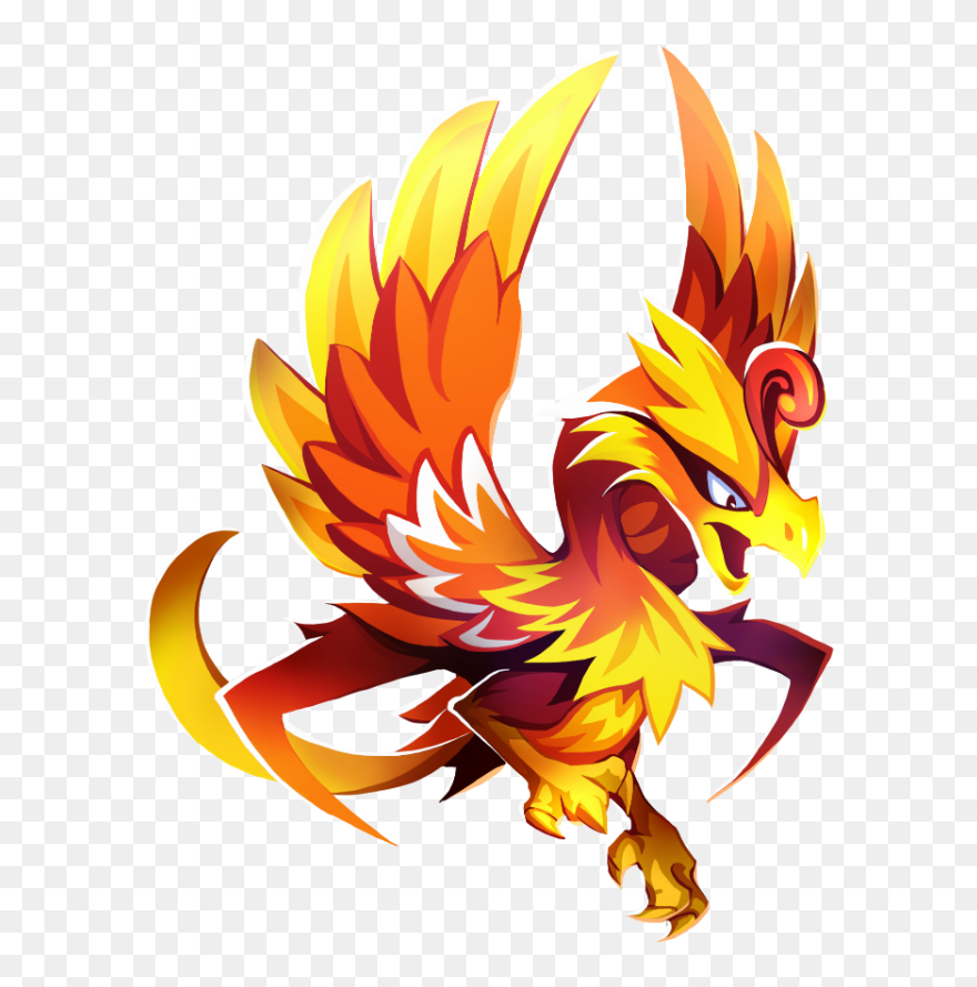 Phoenix Image - Phoenix Cartoon Png Clipart (#5549165) - PinClipart