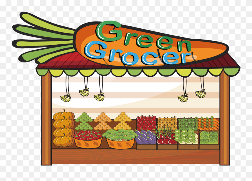 Green Grocer Clipart - Greengrocer Clipart - Png Download (#5550142 ...