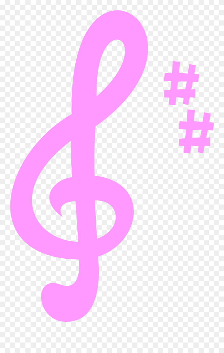 Twinkle, Twinkle, Little Star Musical Note Silhouette - Lilac Clipart ...