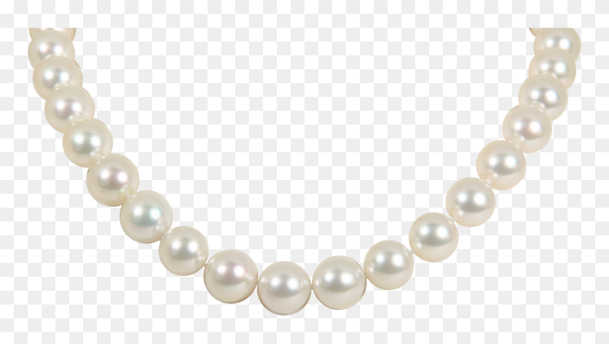Download Transparent Pearl Necklace Clipart - Transparent Transparent ...