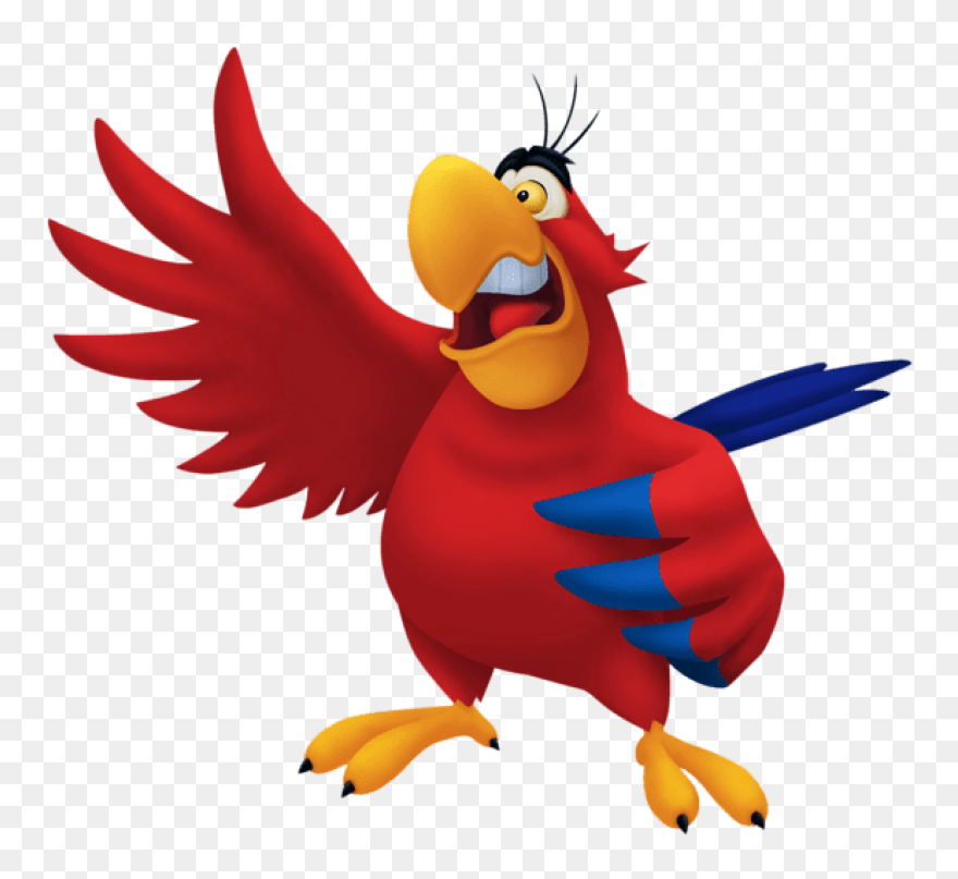Transparent Parrots Clipart - Iago Aladdin - Png Download (#5572075 ...