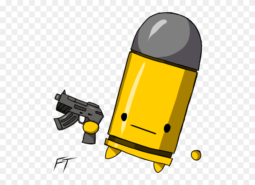 Bullet Kin Pixel Art Gun Enter The Gungeon Clipart (#5577437) - PinClipart