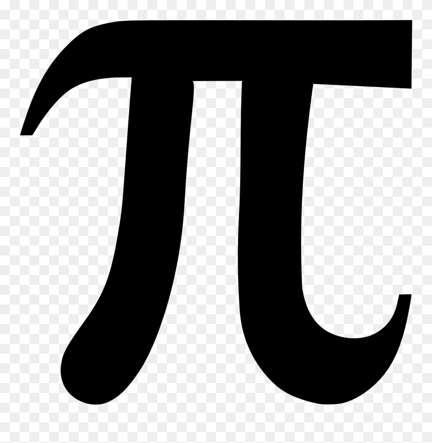 Pi Clipart Black And White - Png Download (#5578179) - PinClipart