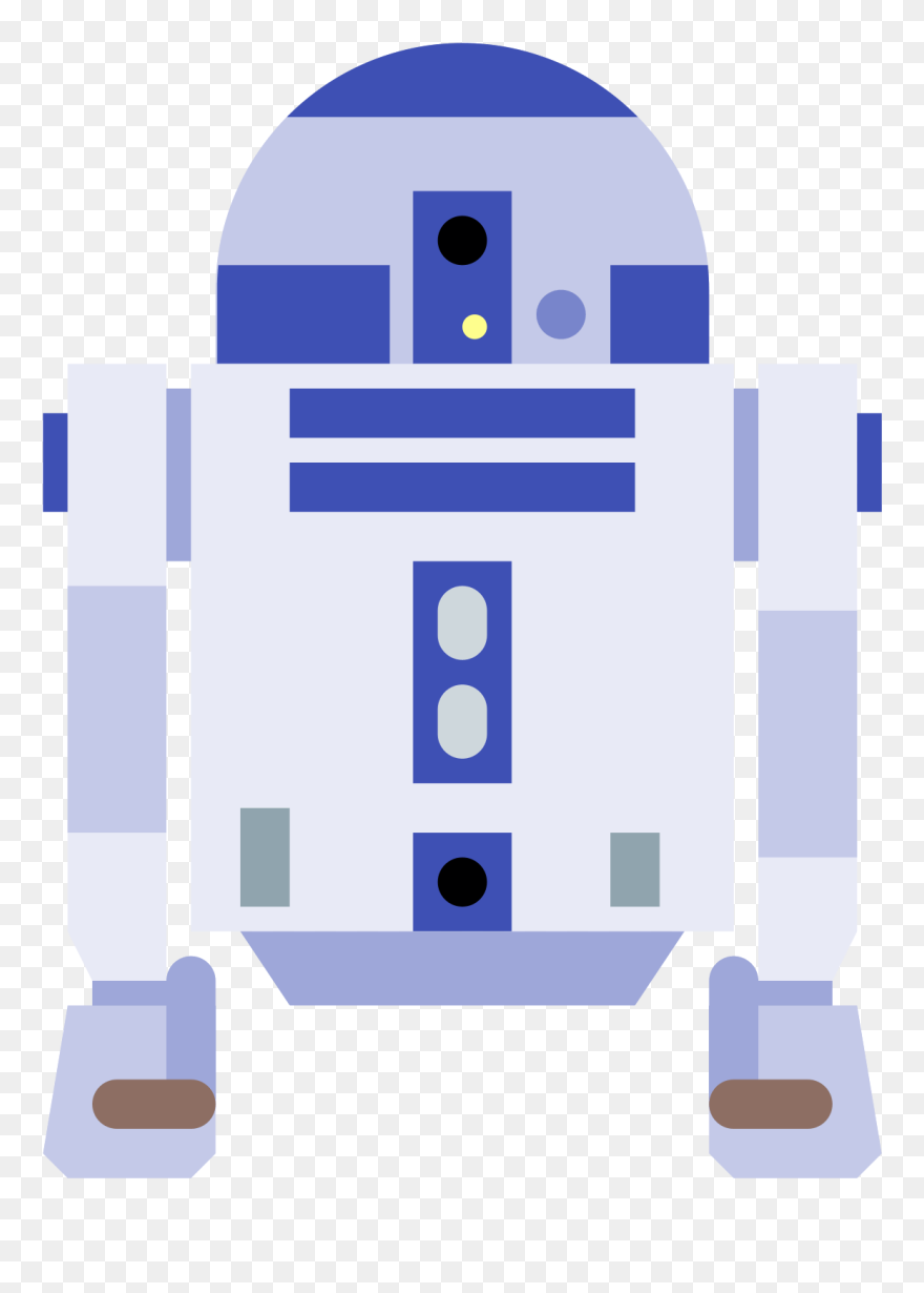 Library Of Star Wars R2d2 Clip Black And White Stock - Star Wars R2d2 ...