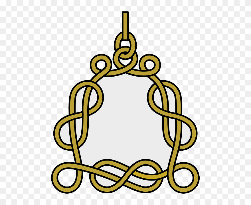 Red, Frame, Triangle, Decorative, Vines, Braid, Braided - Clip Art ...