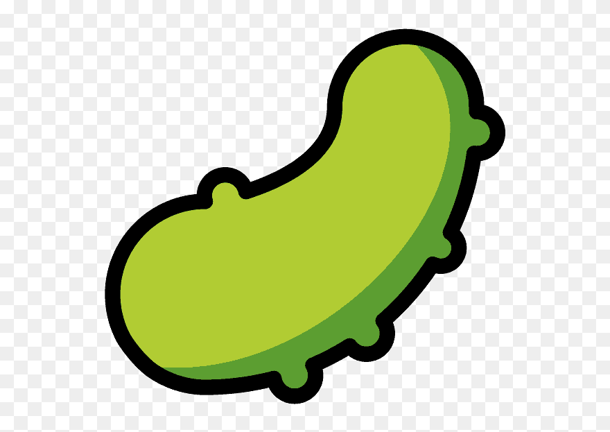 Cucumber Emoji Clipart - Png Download (#5580034) - PinClipart