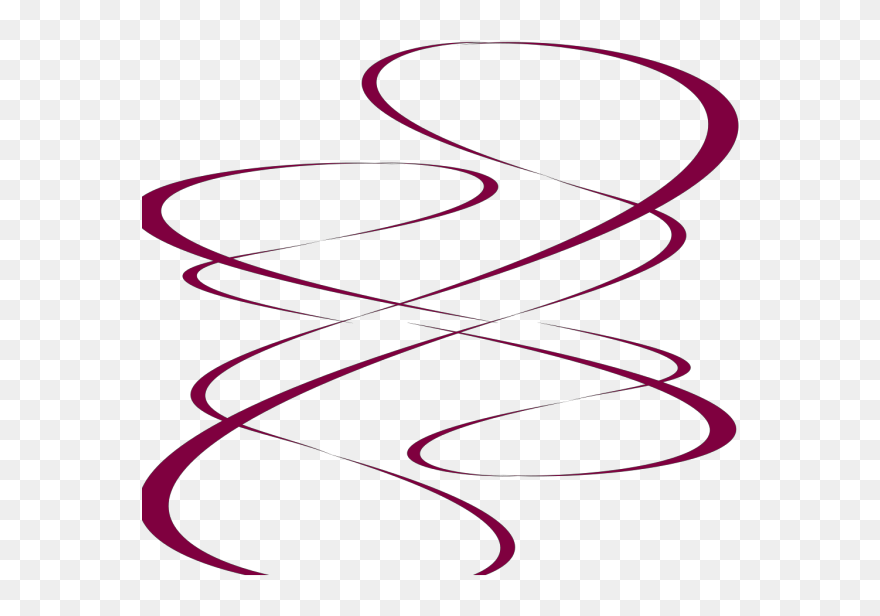 Maroon Curve Lines Png Icons - Fancy Lines Clip Art Transparent Png ...
