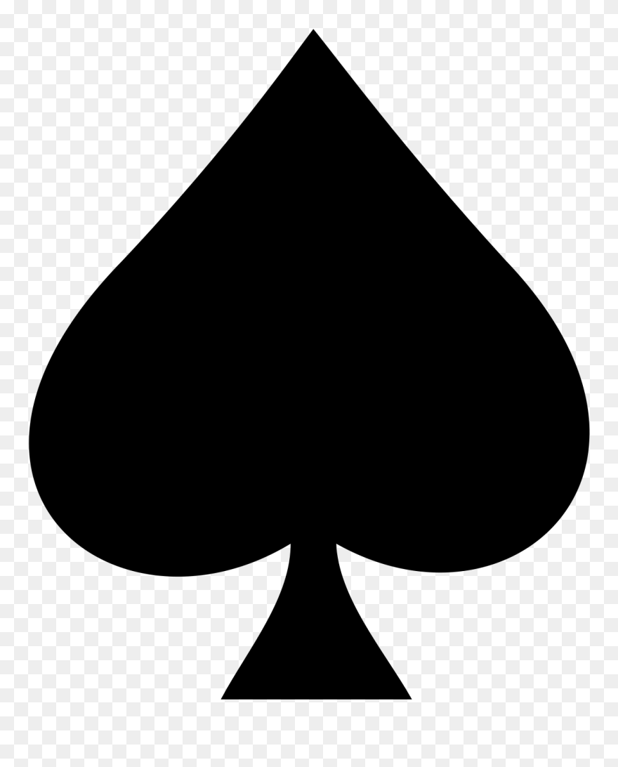 Download File - Spades - Svg - Wikimedia Commons - Spade Clipart - Png ...