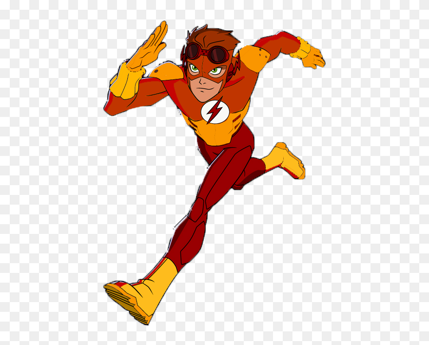 Download The Flash Clipart Transparent Background - Kid Flash Clip Art ...