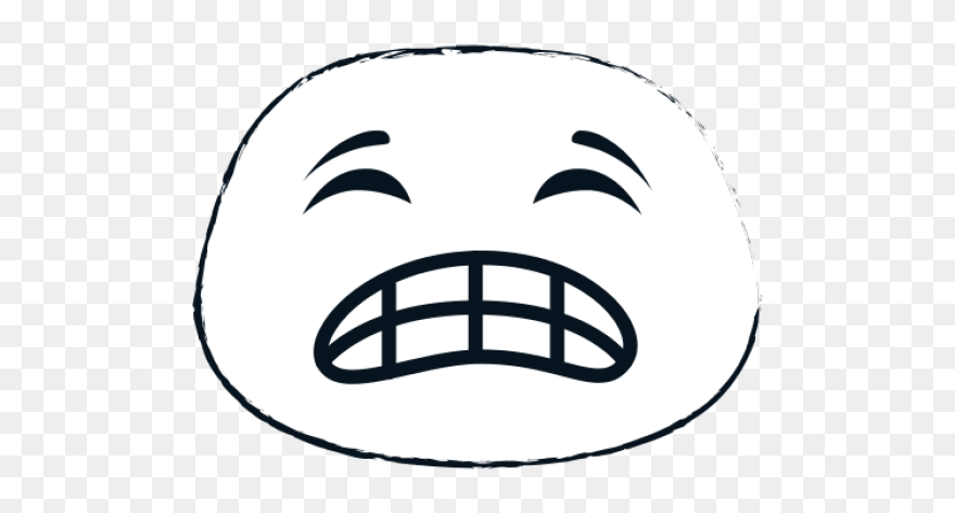 Angry Emoji Clipart Tension Face - Clip Art - Png Download (#5588042 ...