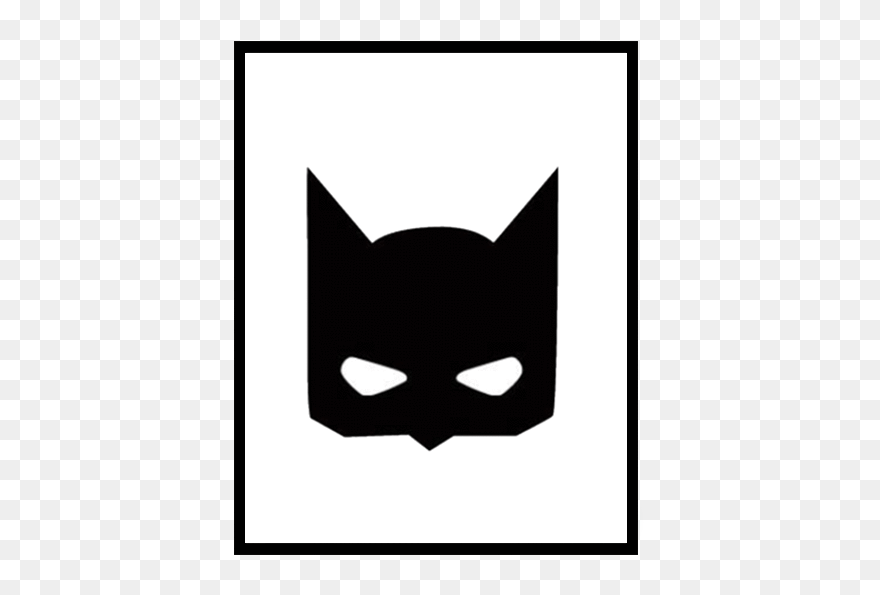 Batman Mask Clipart Cartoon - Clipart Batman Mask - Png Download ...