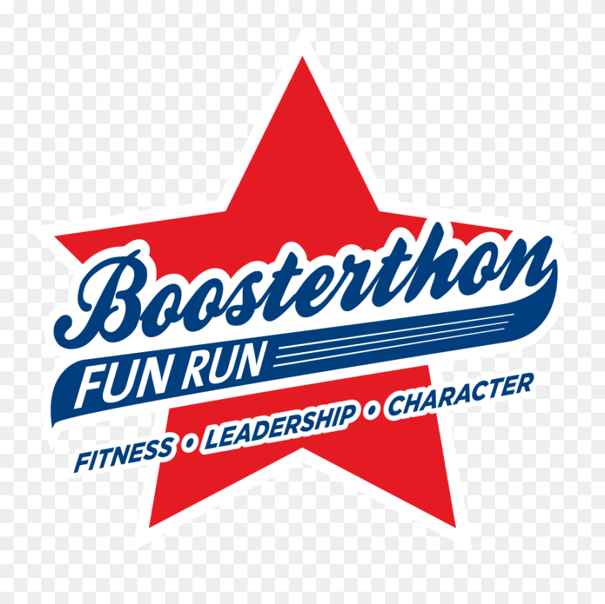 Transparent Pep Rally Clipart - Boosterthon Fun Run - Png Download ...