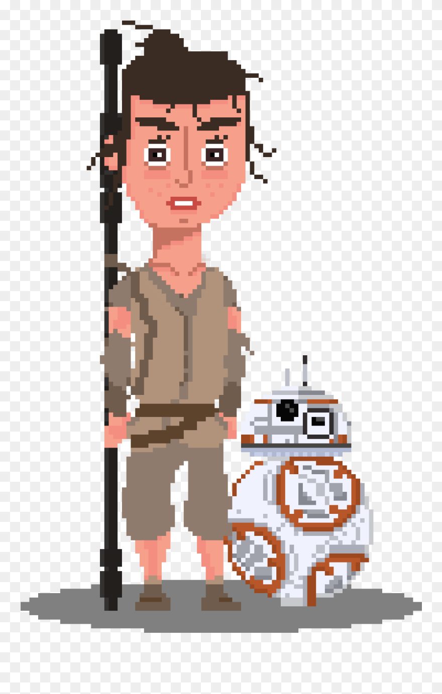 Transparent Rey Star Wars Clipart - Cartoon - Png Download (#5593232 ...