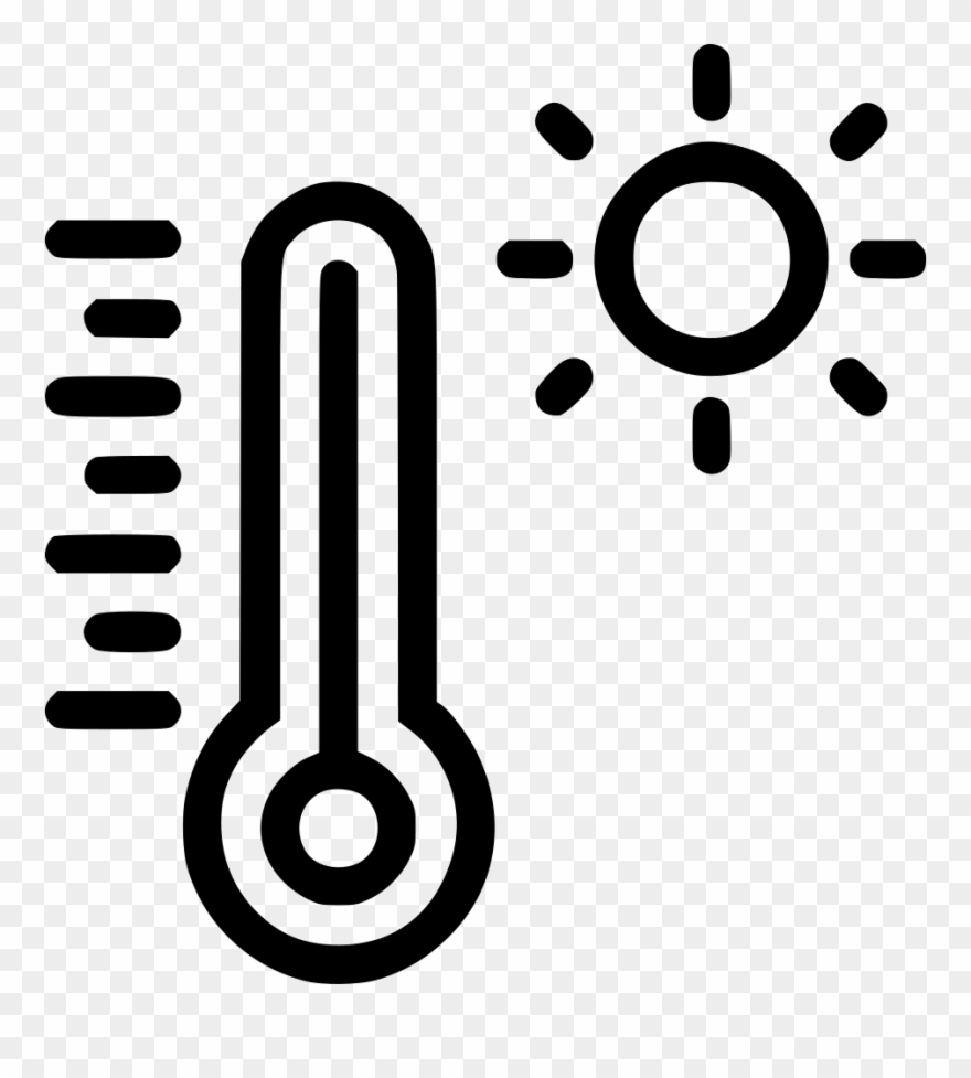 Wordpress Logo Clipart Thermometer - Hot Temperature Icon Png ...
