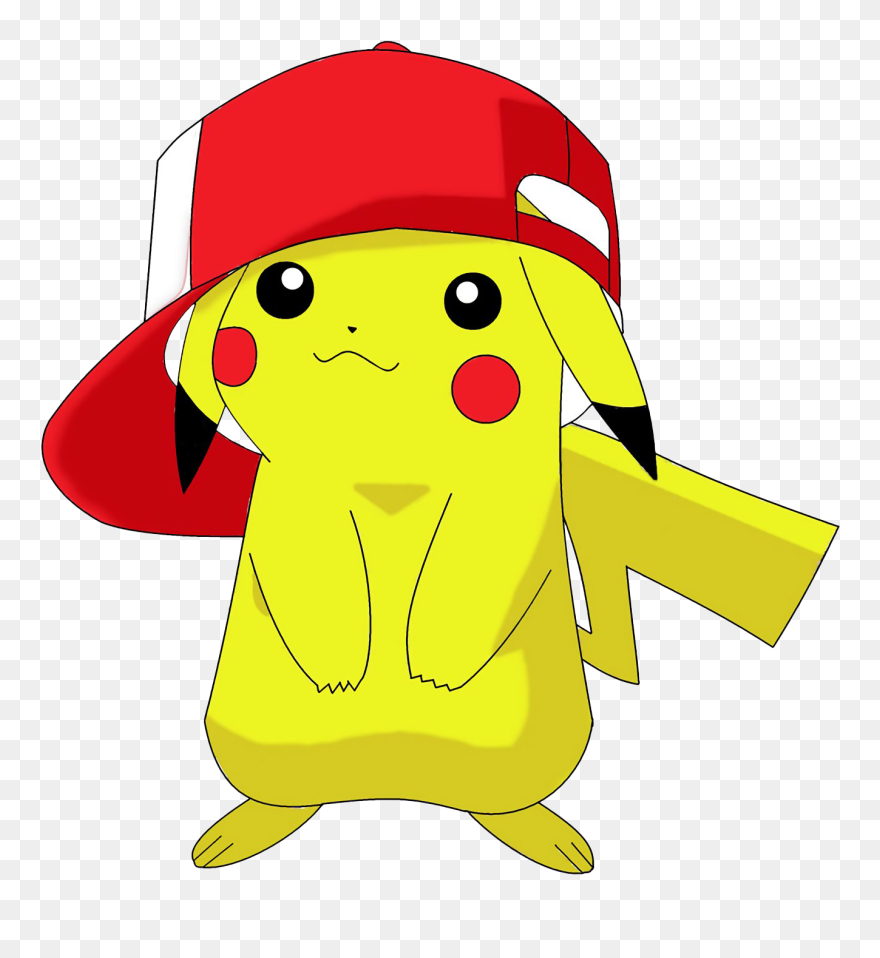Pikachu Png Clipart - Pikachu With Red Hat Transparent Png (#5601978 ...