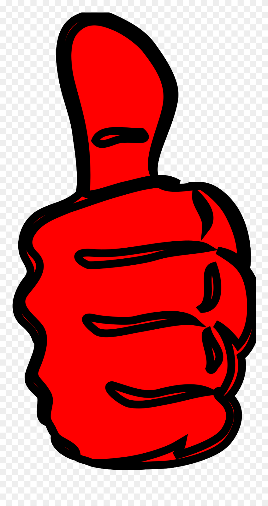 Download Red Thumbs Up Png Clipart (#5603379) - PinClipart
