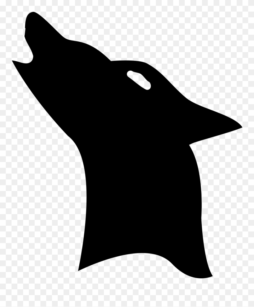 Wolf Howling - Wolf Howling Icon Clipart (#5611936) - PinClipart