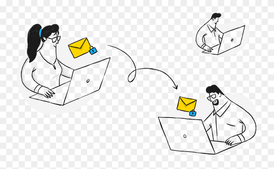 Encryption - Cartoon Clipart (#5612291) - PinClipart