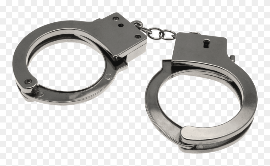 Handcuffs - Transparent Background Handcuffs Png Clipart (#5612452 ...