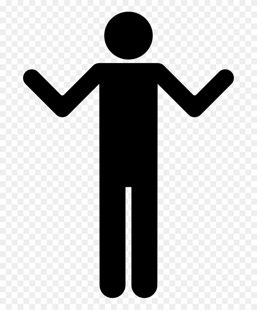 Download Arms Spread Out Clipart Vector Library Spread Arms - Girl ...