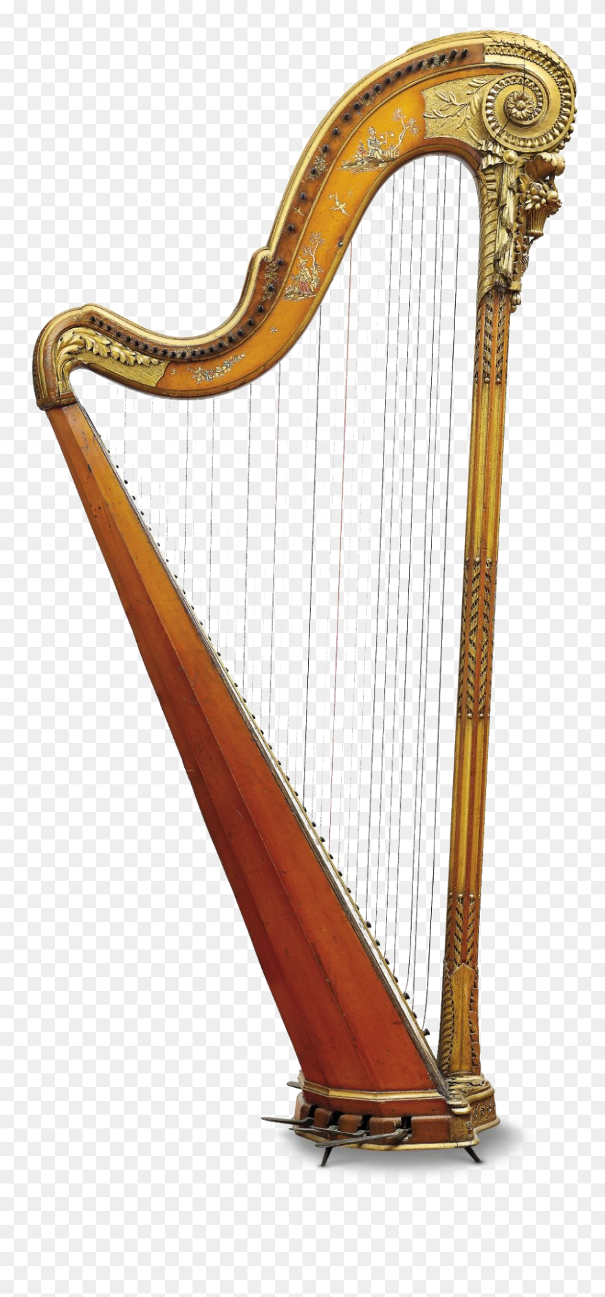 Musical Instruments Harp Clipart (#5613501) - PinClipart