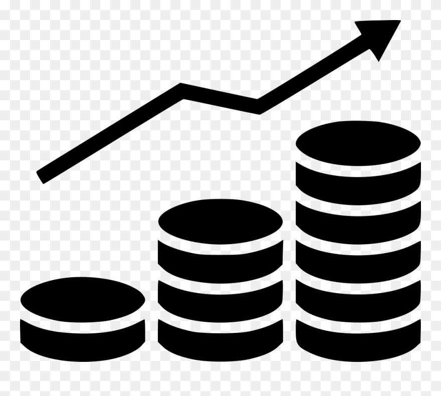 Graph Png Icon Free - Coins Icon Png Clipart (#5614942) - PinClipart