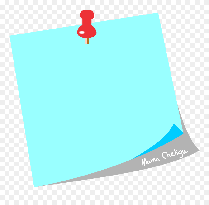 Download Sticky Note Clip Art - Png Download (#5615164) - PinClipart
